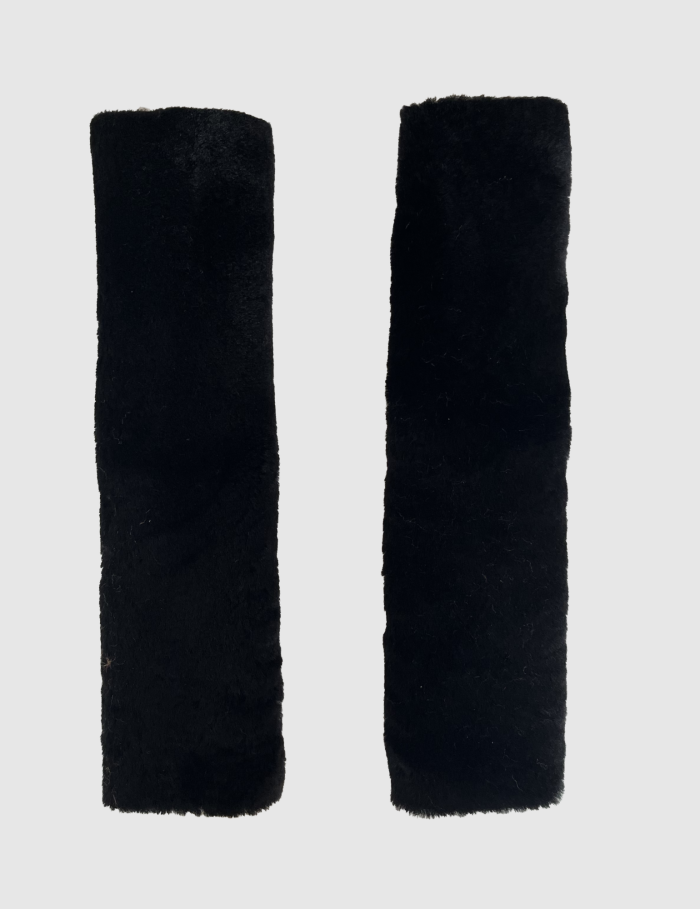Sheepskin Wool Leather Covers - Bad Dog Ranch